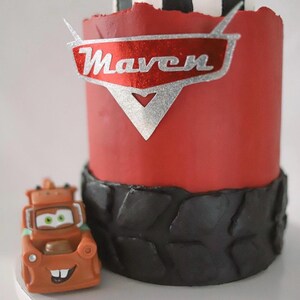 Cars Emblem Cake Topper - Etsy