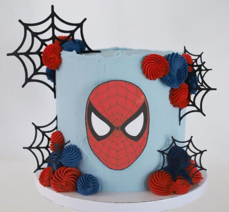 Spider Web Cake Toppers - Etsy