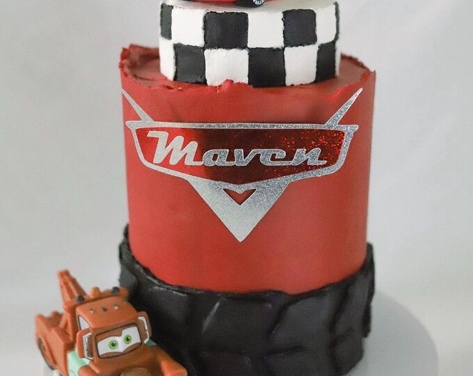 Cars Emblem Cake Topper - Etsy