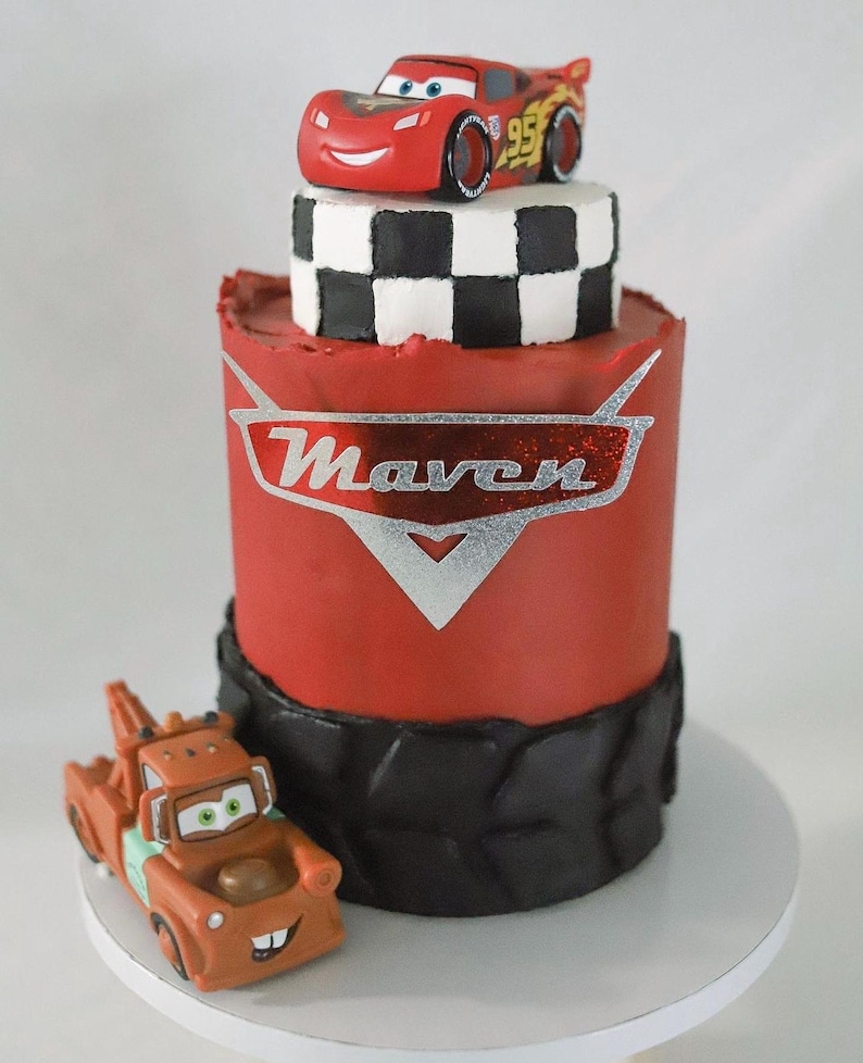 Cars Emblem Cake Topper - Etsy