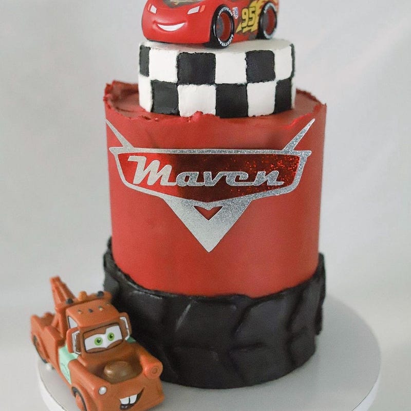 Cars Pixar Cake Topper - Etsy