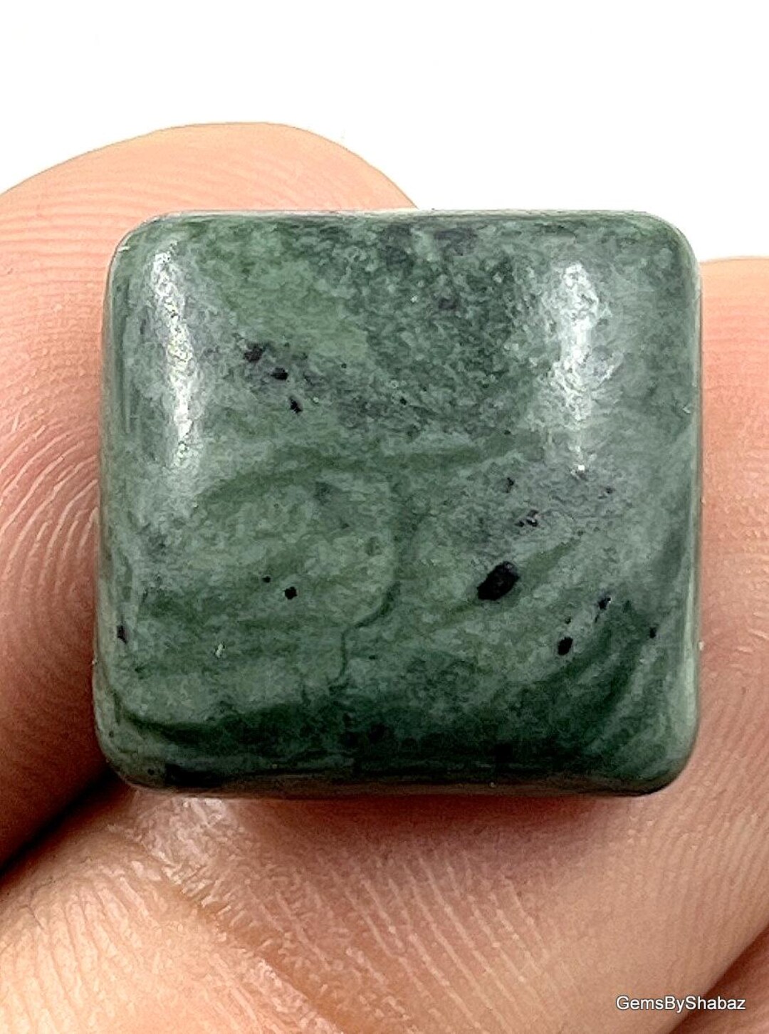 Square Alligator Skin Jasper Gemstone, 15x15x6mm Polished Stone - Etsy