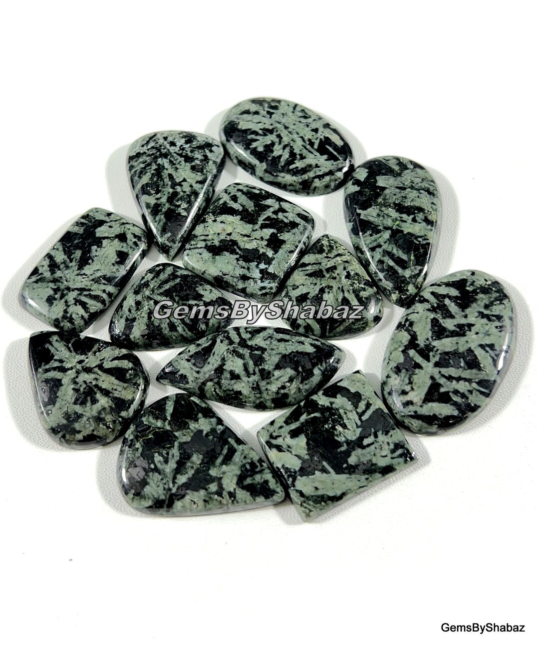 Chinese Writing Jasper Cabs - Mix Shapes, Natural Loose Gemstones - Etsy