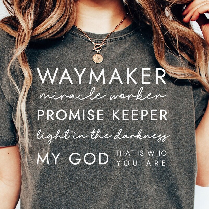 Waymaker Shirt - Etsy