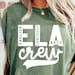 Comfort Colors® English Language Art Teacher Crew Shirt, ELA Squad ...