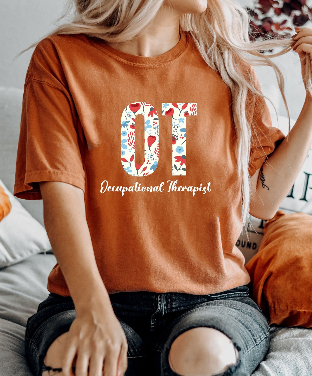 Comfort Colors® Occupational Therapy Shirt, OT Shirts, Mental Health ...