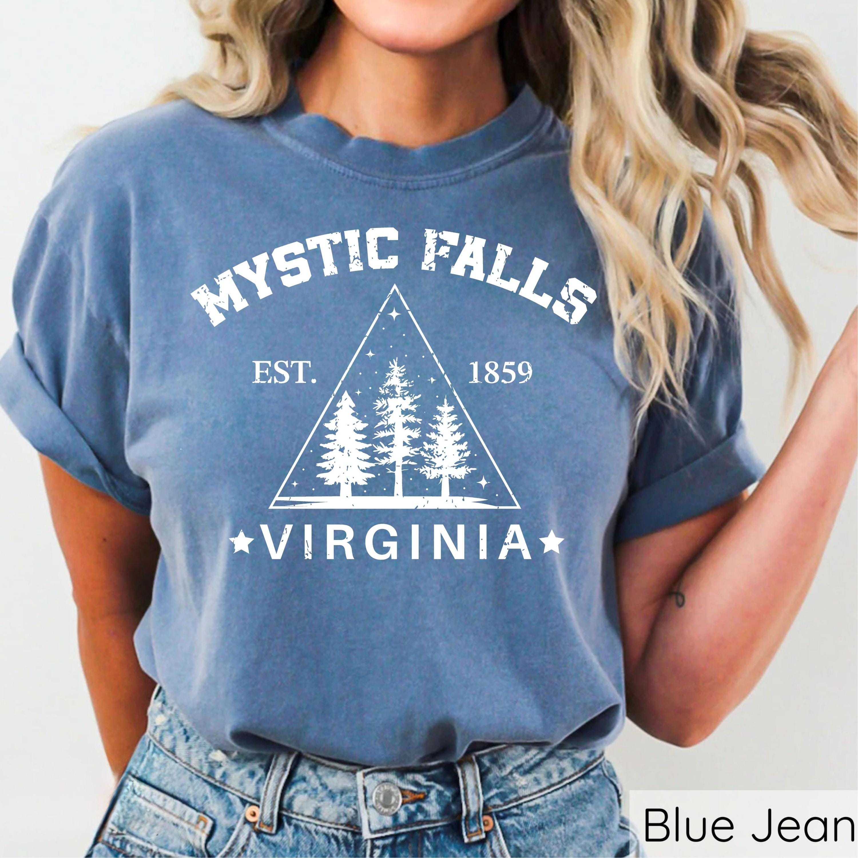 Mystic Falls Shirt, Vampire City Shirts, Mystic Falls Virginia T-shirt ...