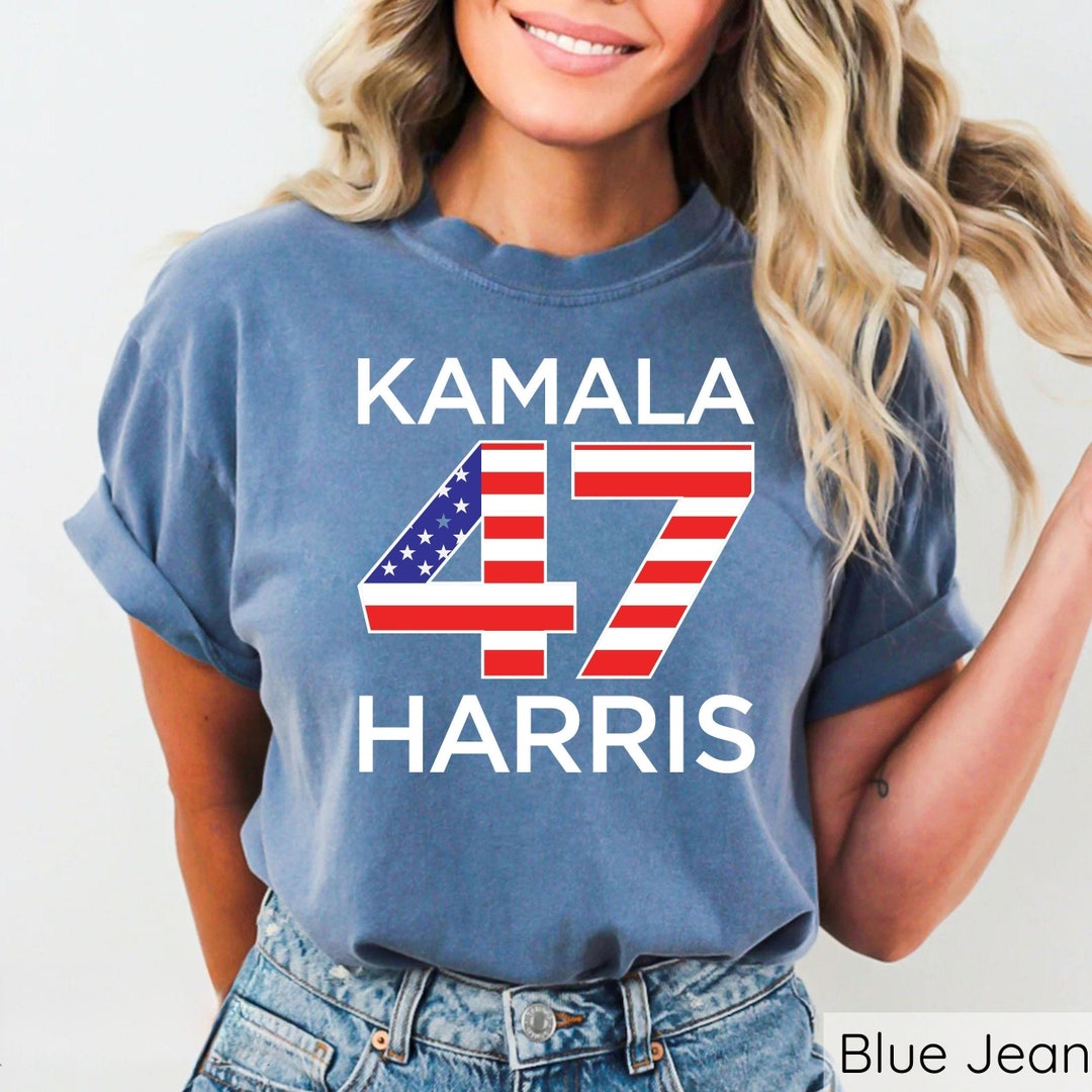 47th President Kamala Harris T-shirts, Comfort Colors Shirt, USA Kamala ...