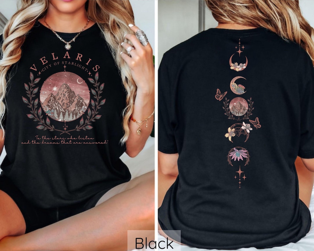 Velaris City of Starlight Shirt, SJM Velaris T-shirt, the Night Court ...