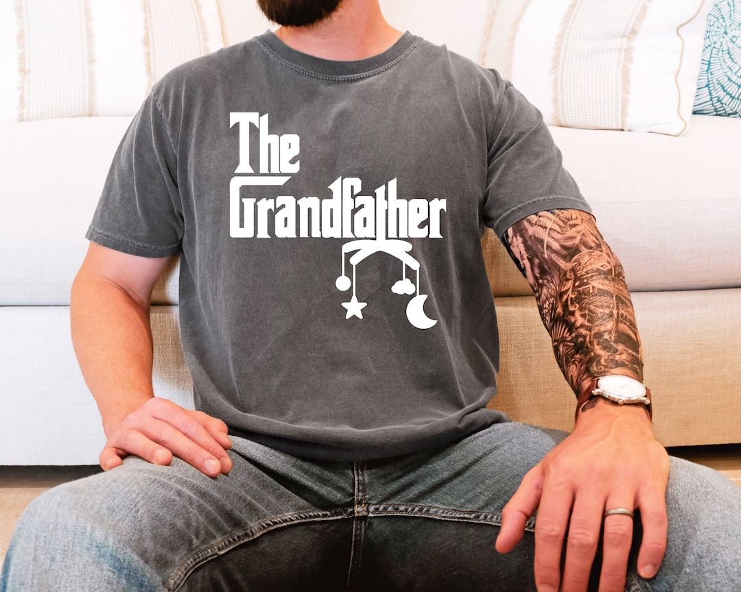 Comfort Colors® the Grandfather Shirt Gift for Father's Day, Gift for ...
