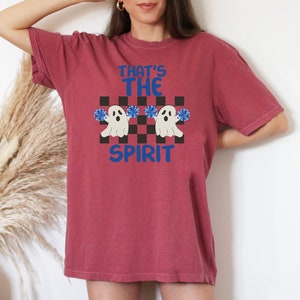 Comfort Colors® That's the Spirit Cheerleader Ghosts Shirt Gift for ...