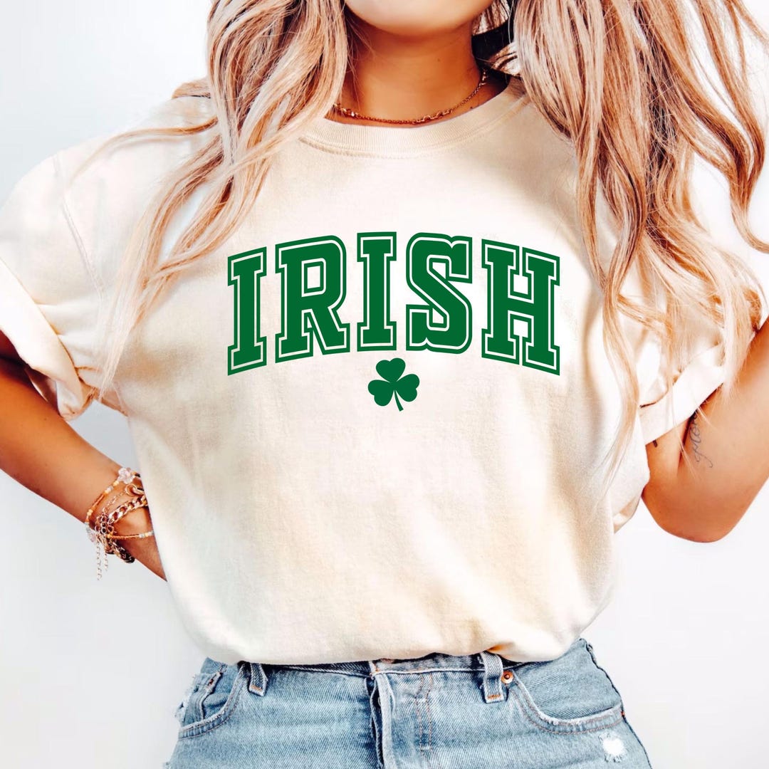 Retro Irish Shirt, Retro St. Patrick's Day Shirts, Irish Shamrock T ...