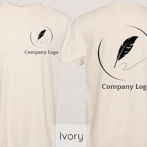 Custom Company Logo T-shirt, Comfort Colors Shirt, Custom Design Shirt ...
