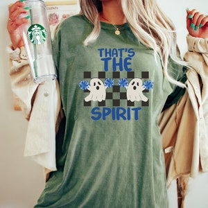 Comfort Colors® That's the Spirit Cheerleader Ghosts Shirt Gift for ...