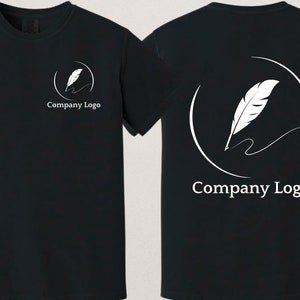 Custom Company Logo T-shirt, Comfort Colors Shirt, Custom Design Shirt ...