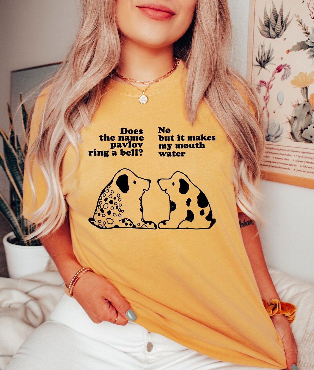 Comfort Colors® Pavlov That Rings a Bell Shirt, Psychologist Gift Shirt ...