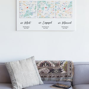 Anniversary Gift, Where We Met Frame, Weeding Day Gift, Our Love Story ...