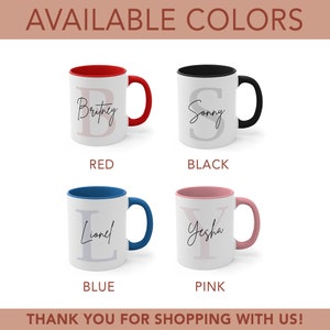 Name Mug, Personalized Name Mug, Monogram Mug, Custom Name Mug, Name ...