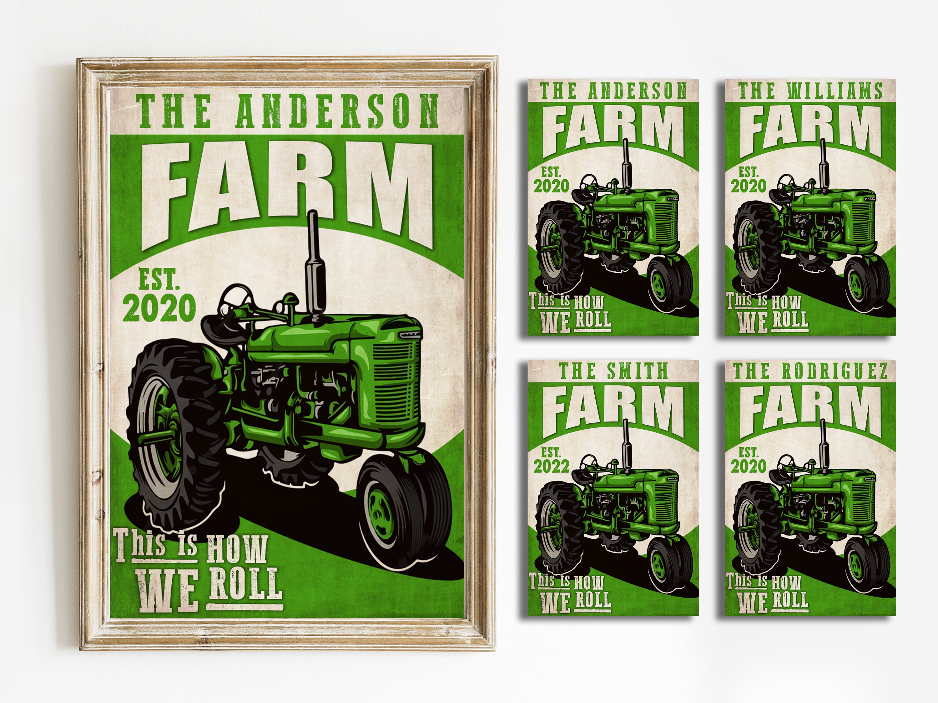 Custom Farm Sign Custom Truck Farm Frame Custom Farm Canvas - Etsy