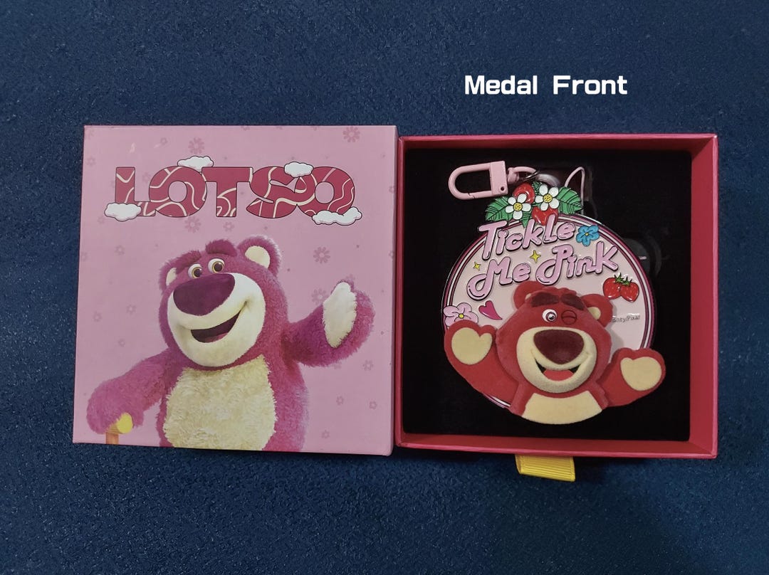 Disney Lotso 5.2km / Lilo & Stitch 8km 3D Virtual Run Medal - Etsy