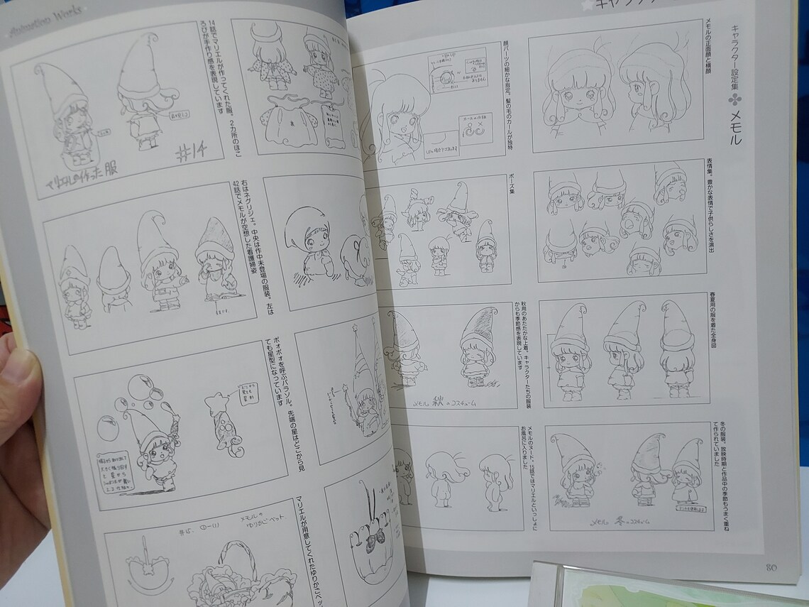 Little Memole (toei Animation) Illustration Art Book and Soundtrack - Etsy