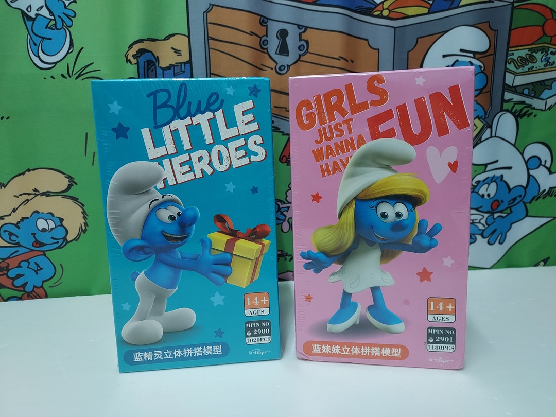 Shanghai Smurf Park Dream City Smurf Blocks - Etsy