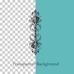 25 White and Black Lace Overlays Borders Frames Images PNG Transparent ...