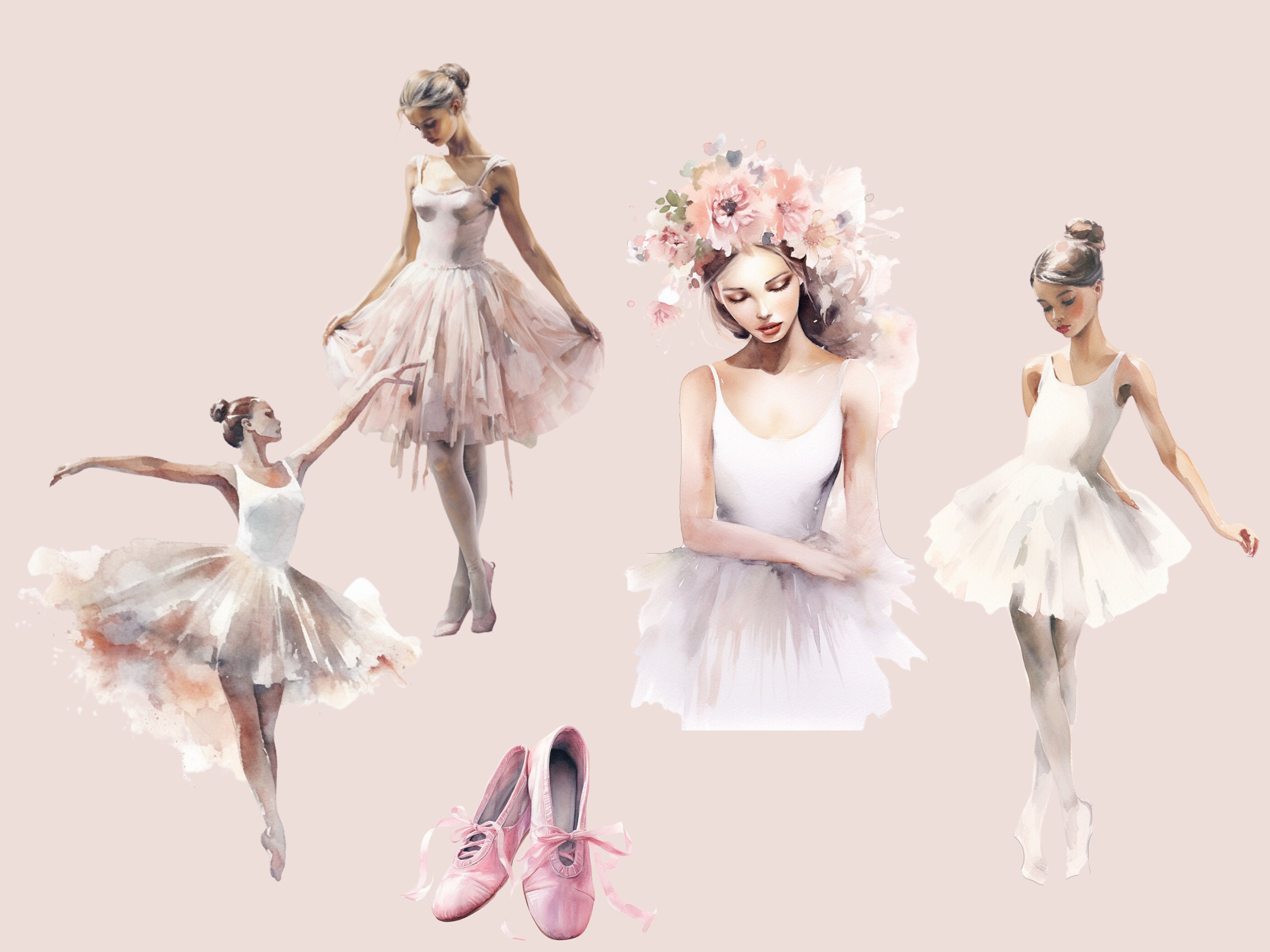 Ballerina Clipart, Ballet Clipart, Ballet Dancer Clipart, Ballerina PNG ...