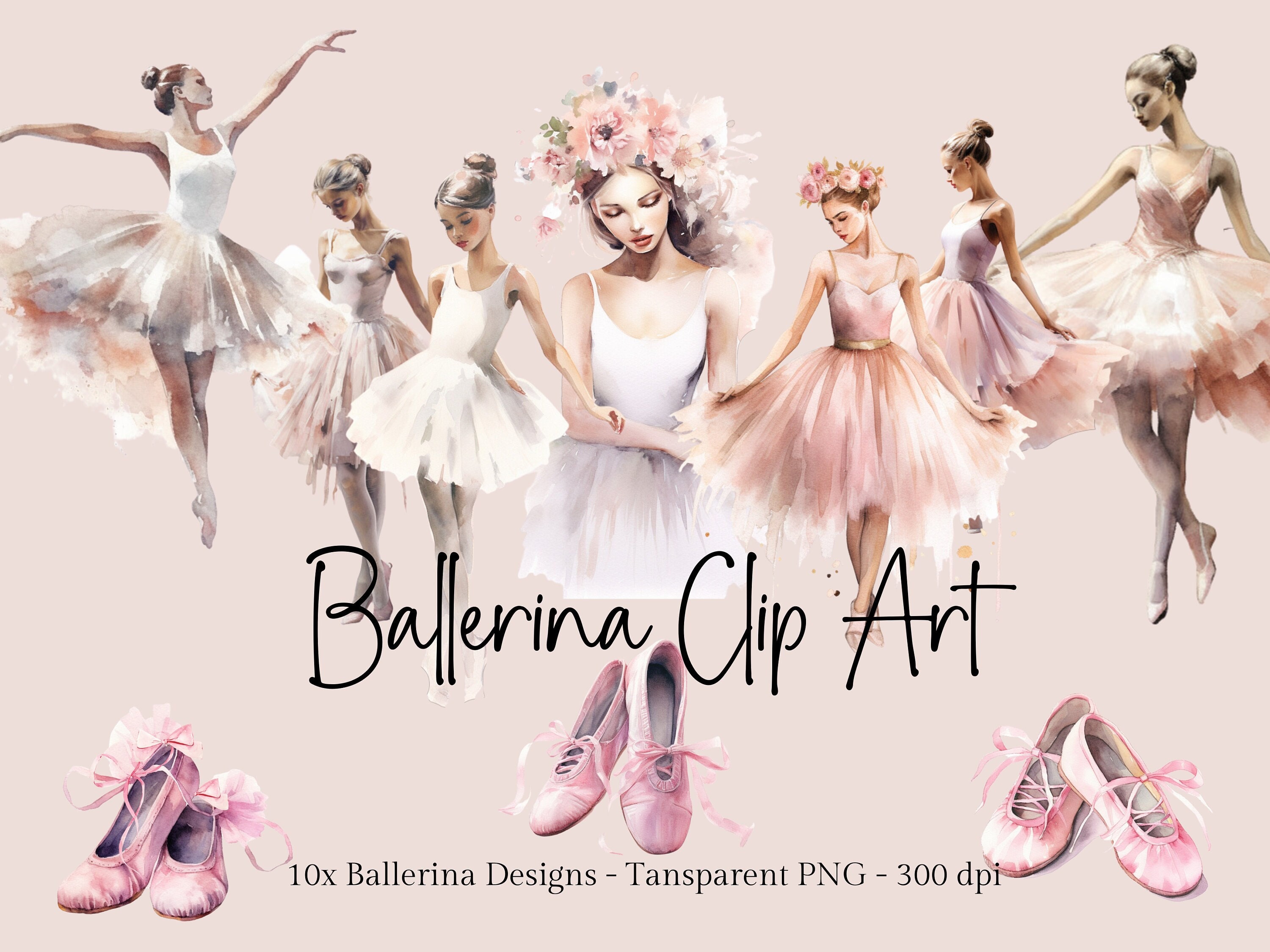 Ballerina Clipart, Ballet Clipart, Ballet Dancer Clipart, Ballerina PNG ...