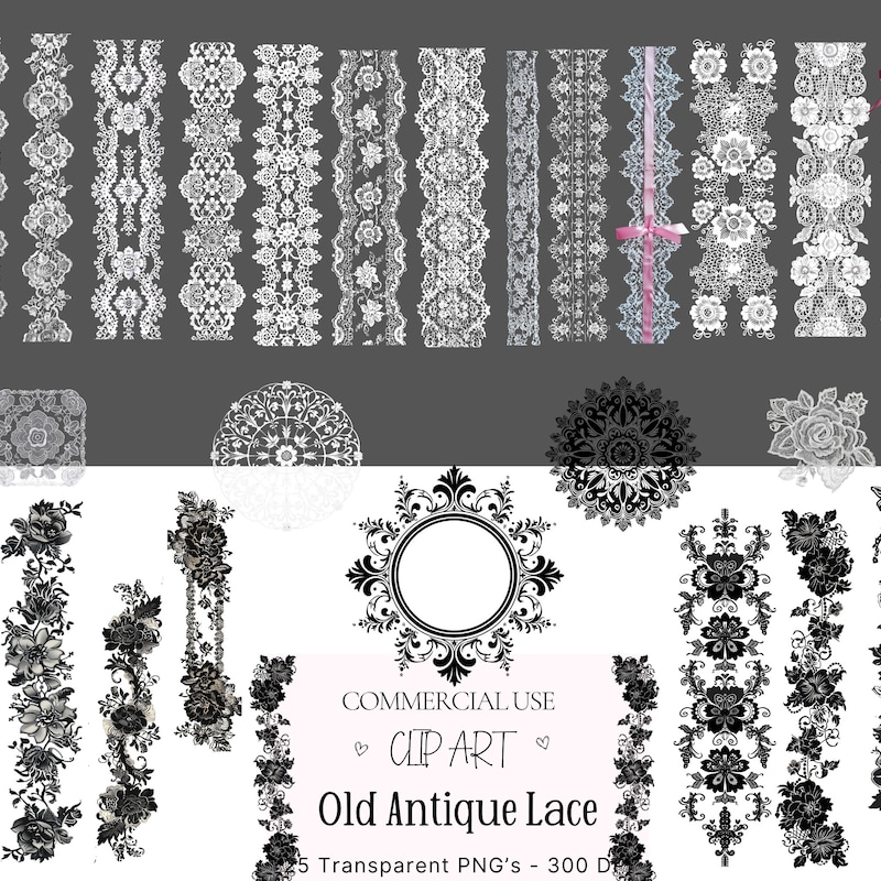 Lace Borders - Etsy