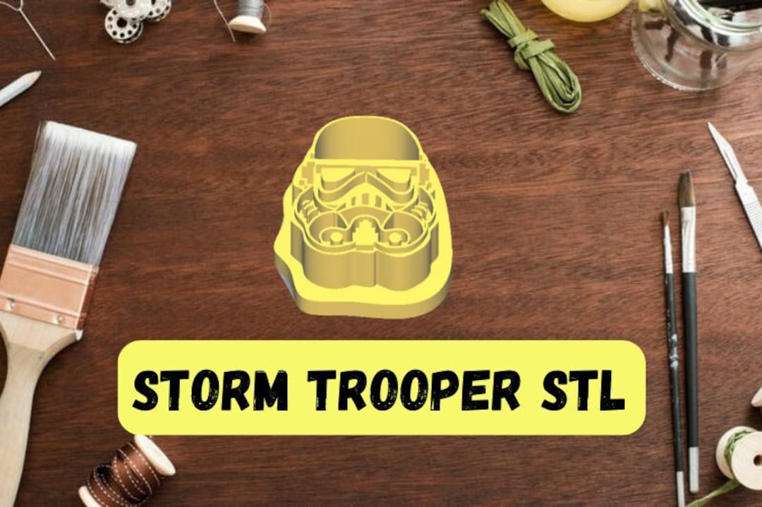 Clay Cutters, Storm Trooper STL Digital File Clay Cutters Stormtrooper ...