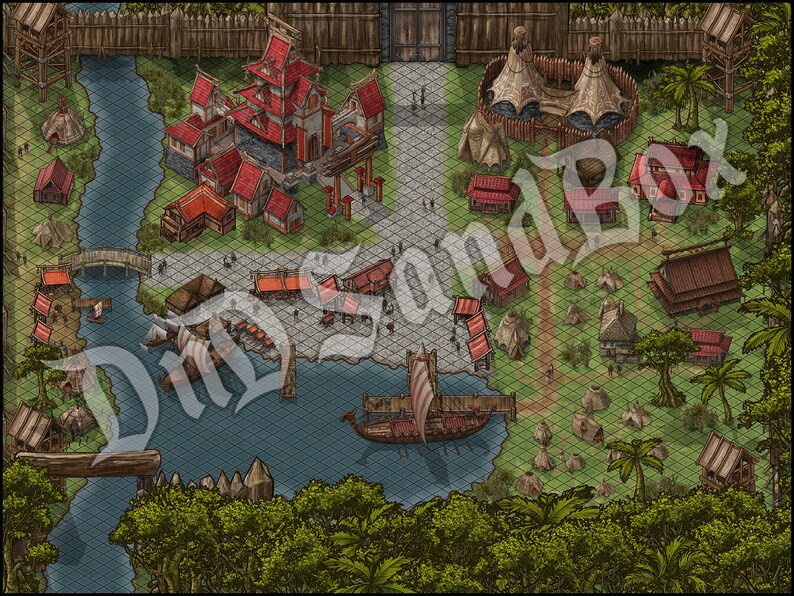 Jungle Revolution Community - Dnd Digital Map - Roll20 Dungeons and ...