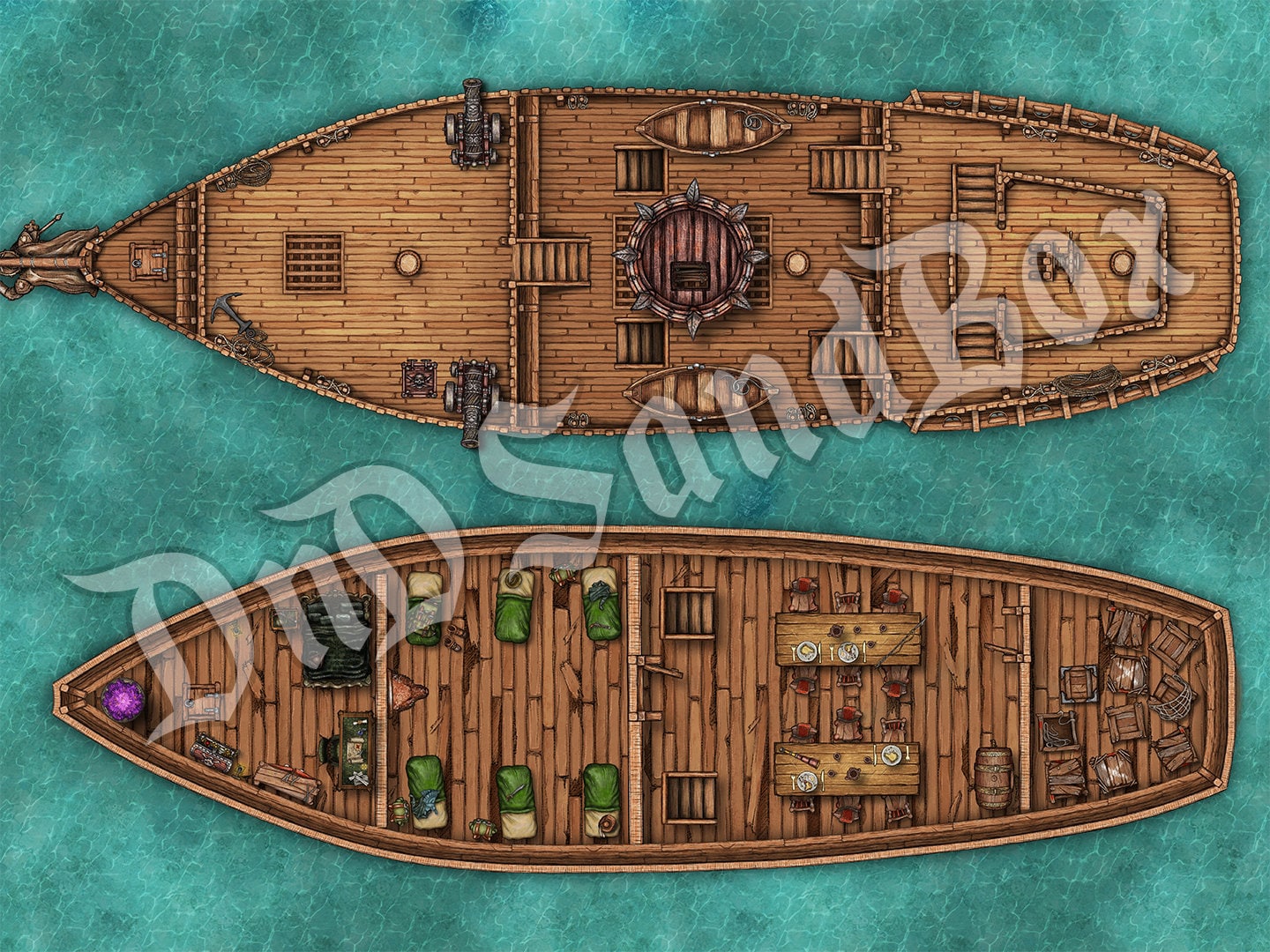 Pirate and Merchant Ship Variants - Etsy