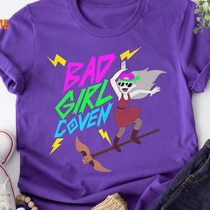 Bad Girl Coven Shirt, the Owl House Shirt, Edalyn Clawthorne Shirt, Luz ...