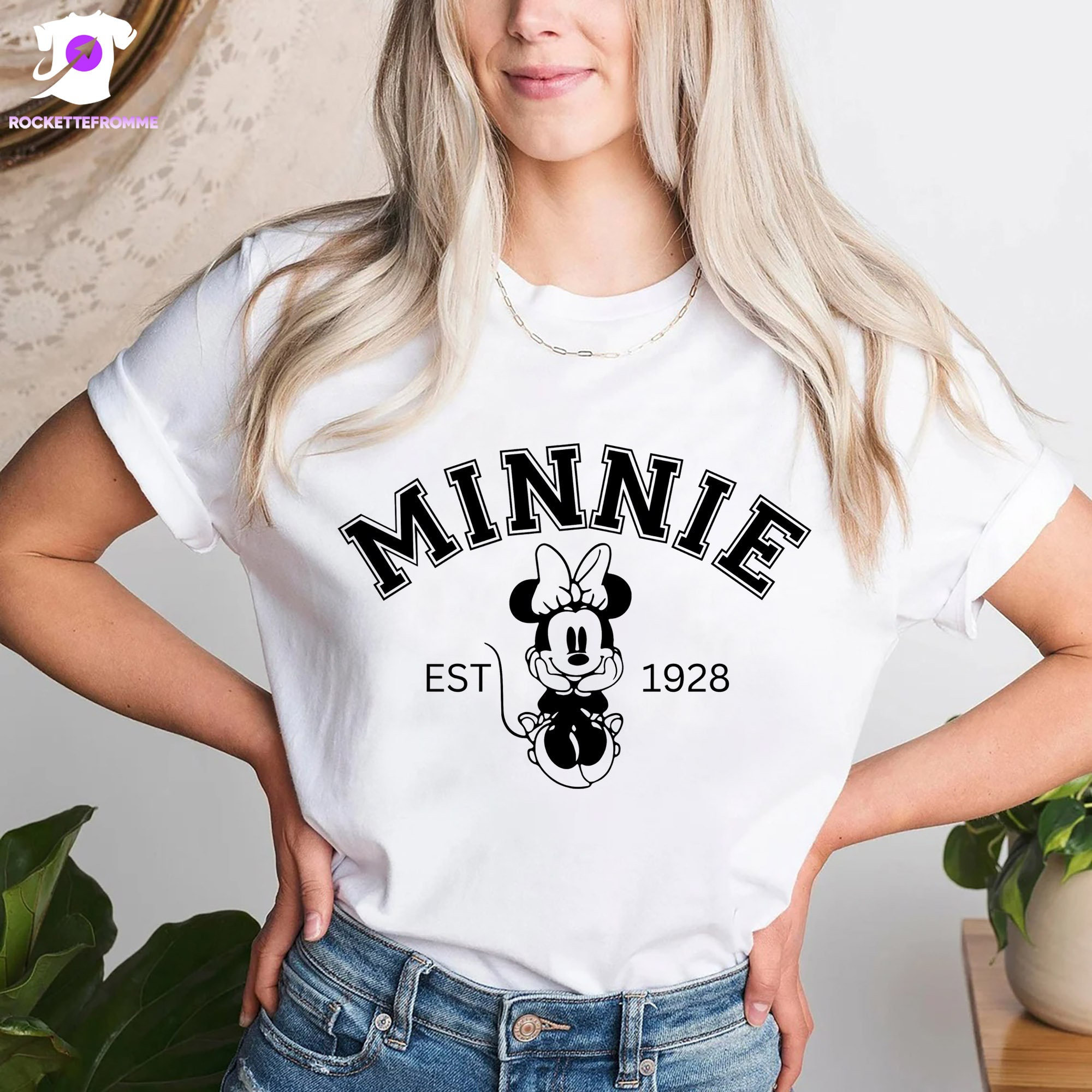 Minnie Mouse Est 1928 Shirt Disney Minnie Mouse Shirt