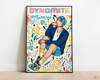 Bts Rm Poster Decor - Etsy