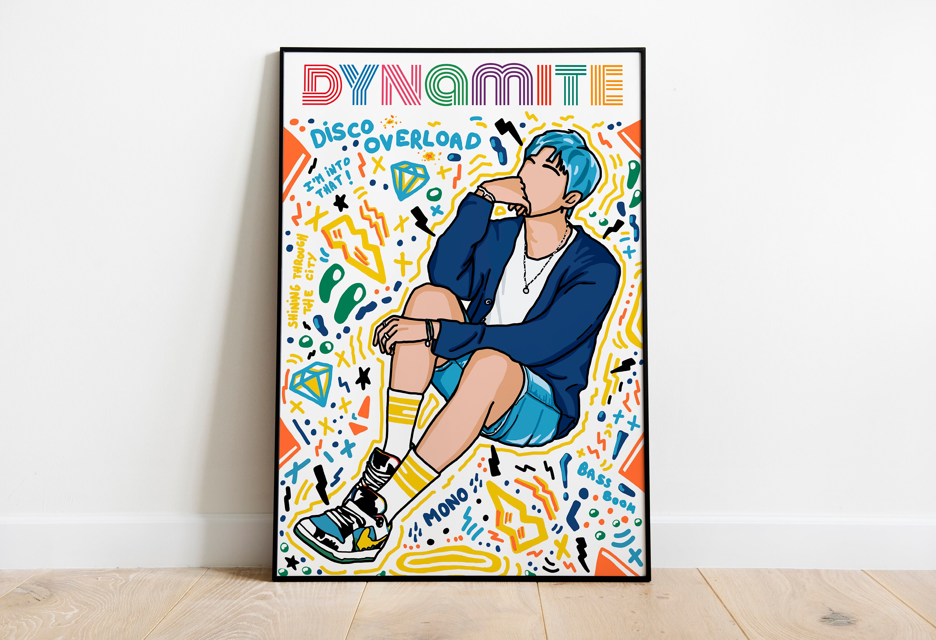Poster BTS Dynamite RM - Etsy
