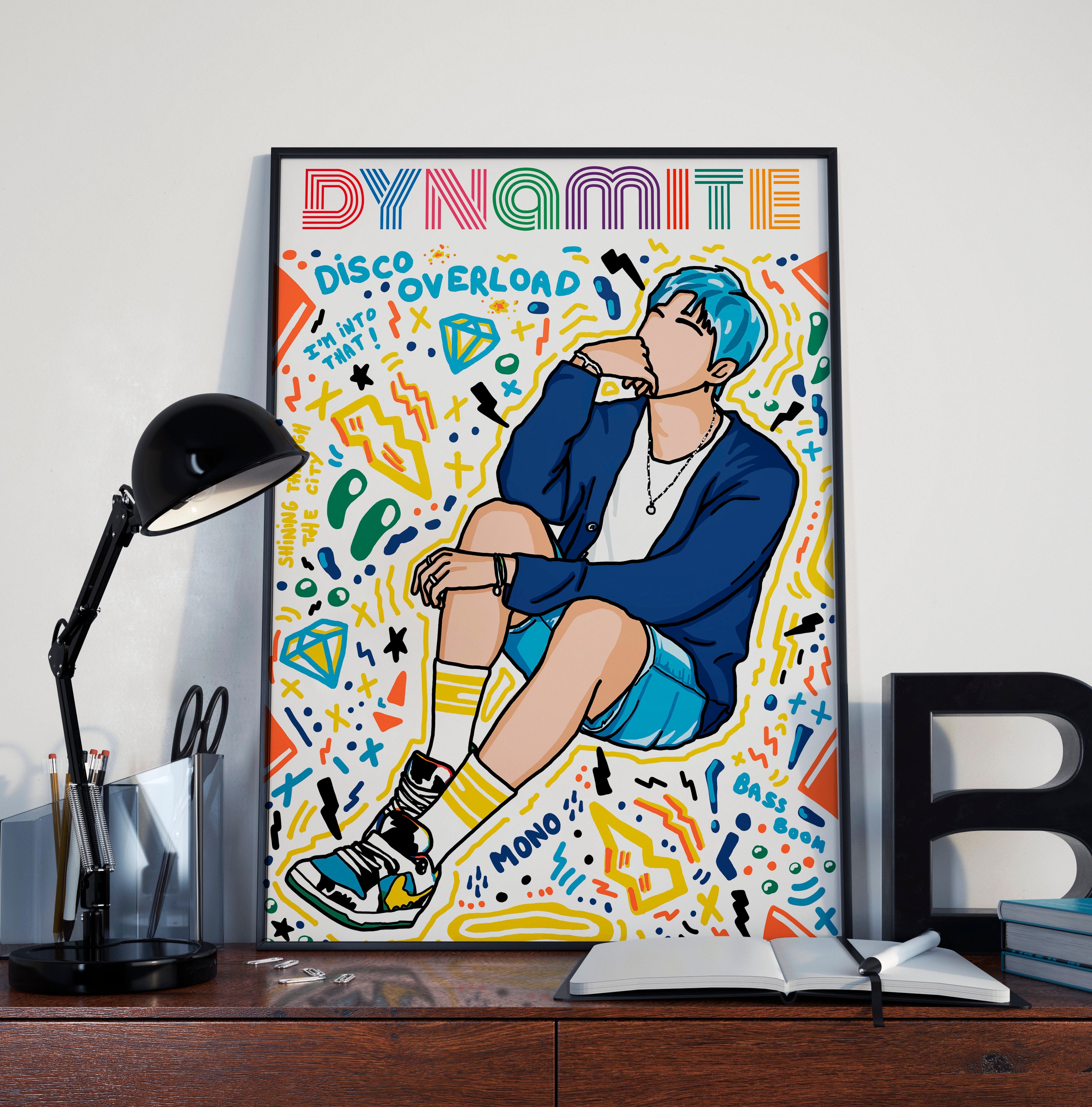 Poster BTS Dynamite RM - Etsy