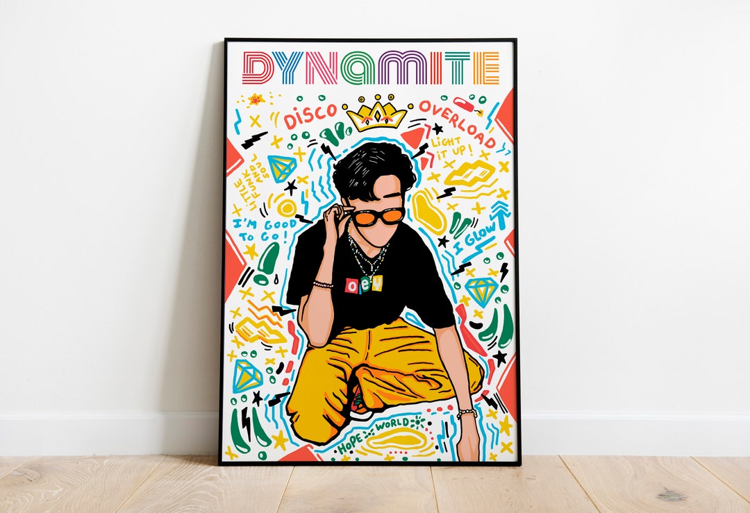 Poster BTS Dynamite J-hope - Etsy