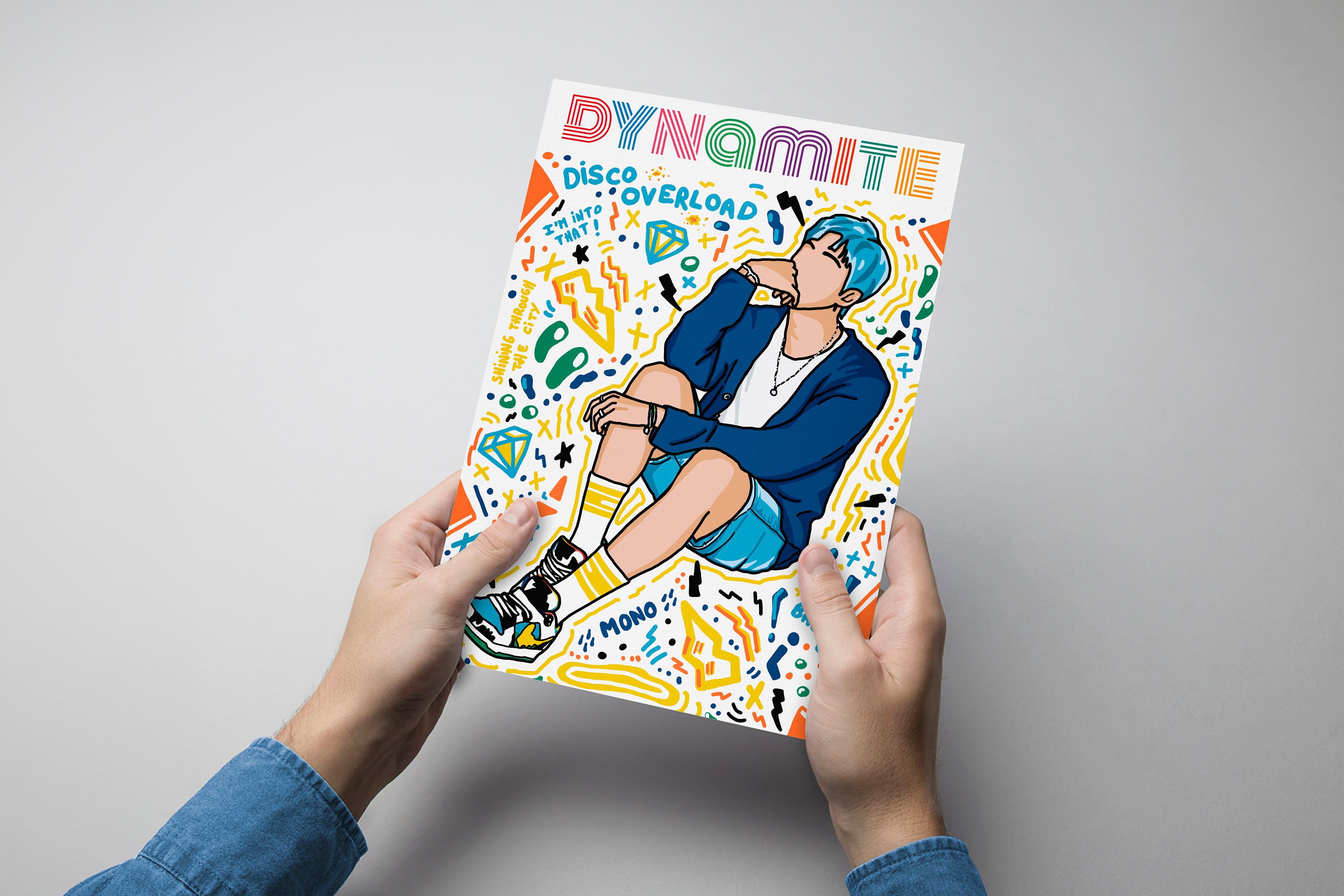 Poster BTS Dynamite RM - Etsy