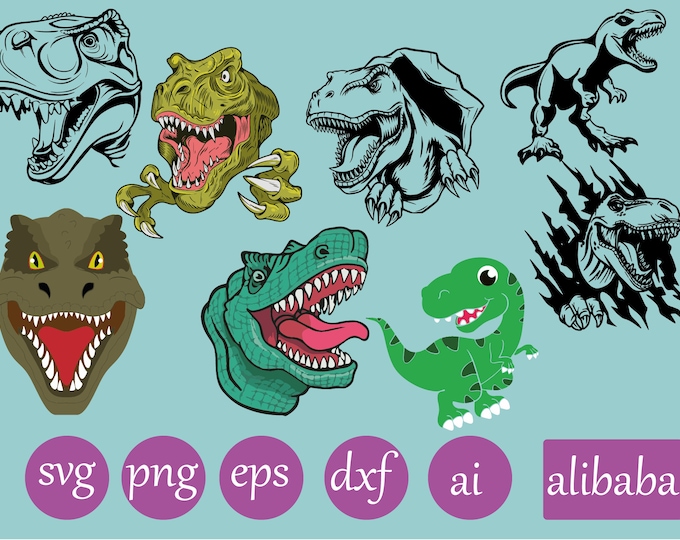 T-Rex-Svg, T-Rex-Kratz-Svg, Dinosaurier-Svg, Tyrannosaurus Rex-Svg, T-Rex Clipart, Datei svg ...