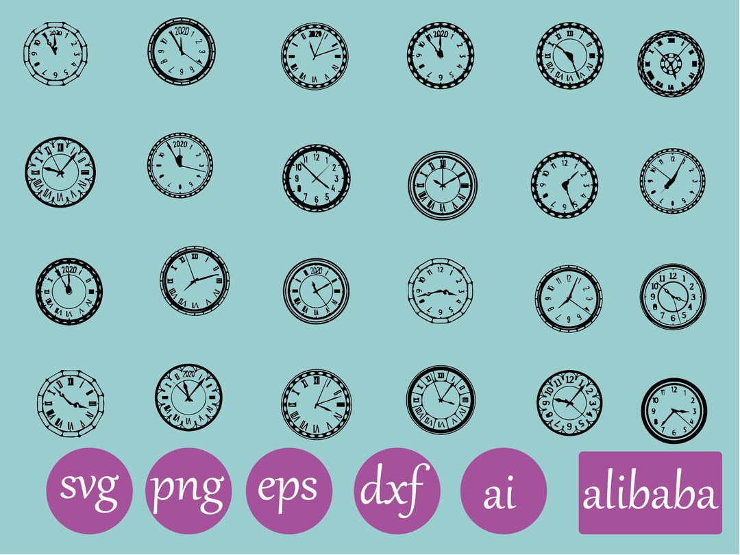24 Hours Vector Files Ai , Dxf , Psd , Svg 4 Different Formats Download ...