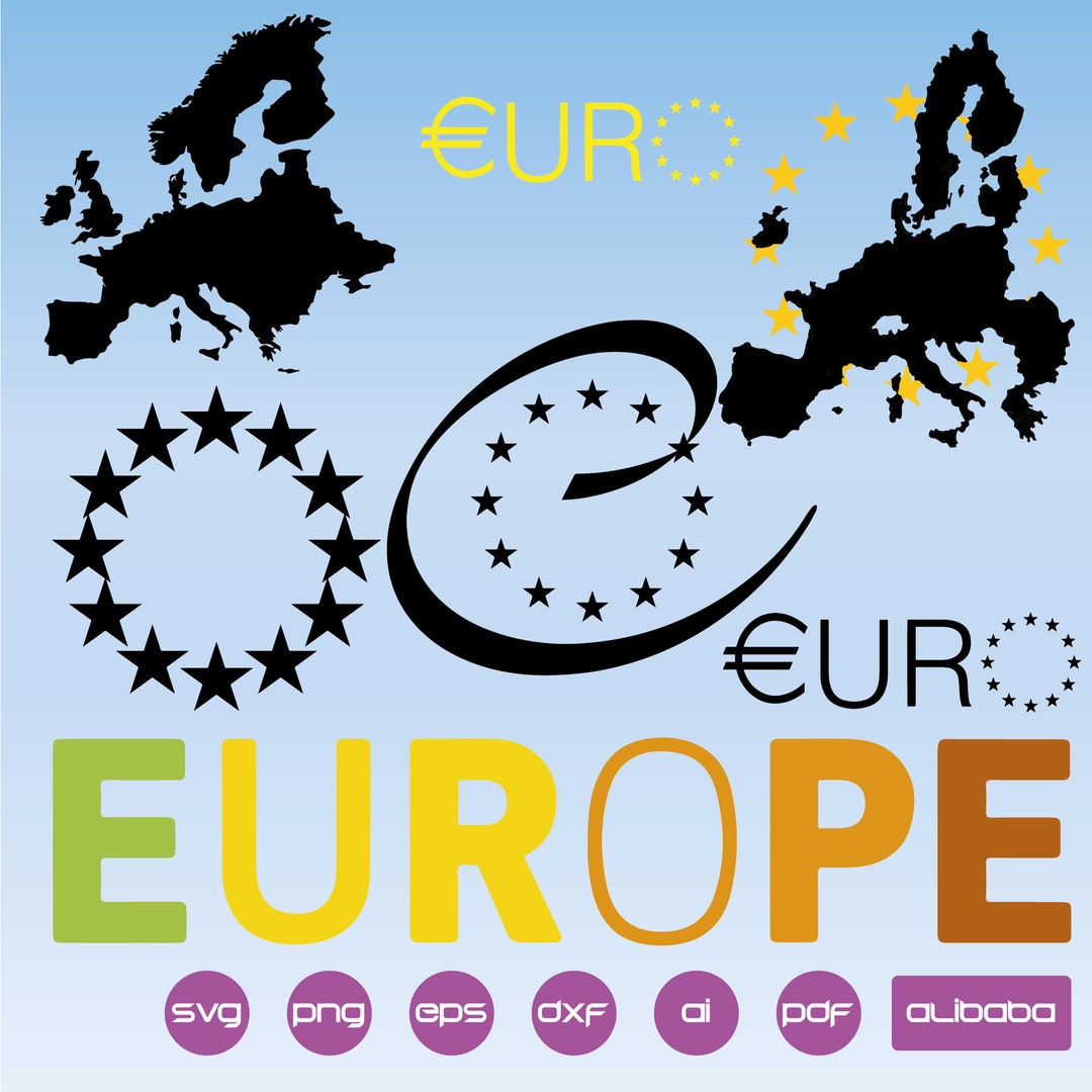 EU Svg, Eu Svg File Continents Svg Europe Svg Europe Svg File Europe ...