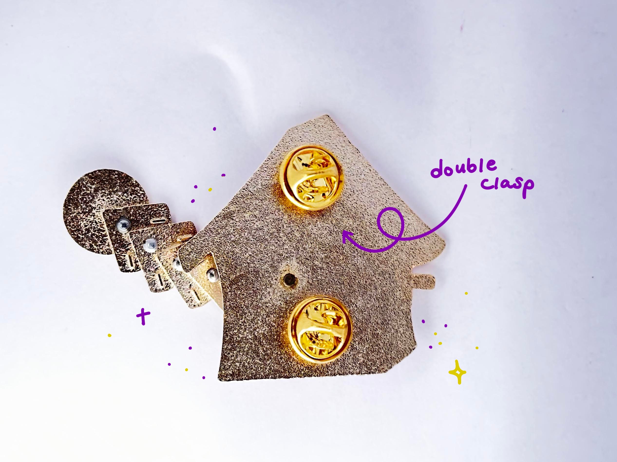 Puppet Hooty the Owl House Enamel Fidget Pin - Etsy