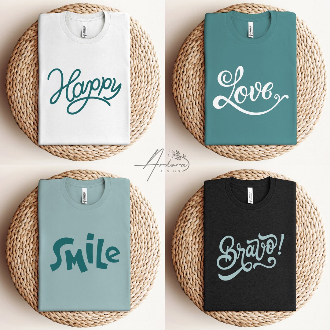Motivation Words Pdf Svg Png Eps Pack Feel Good Words Wearable Art DIY ...
