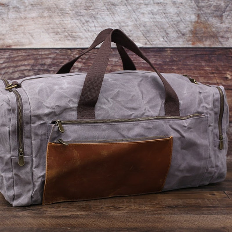 Canvas Duffle Bag - Etsy