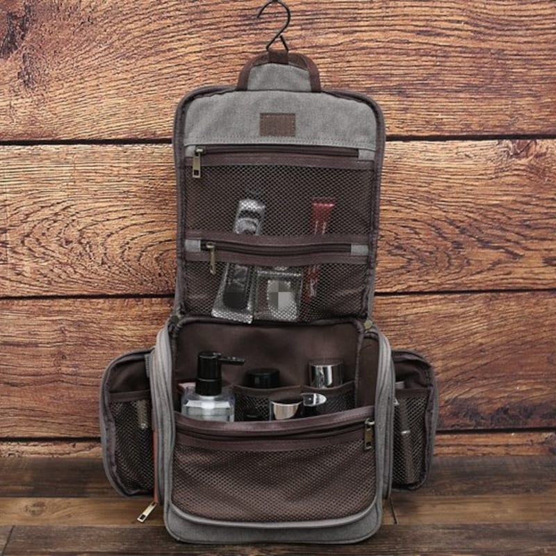 Men Grooming Kit With Bag - Etsy