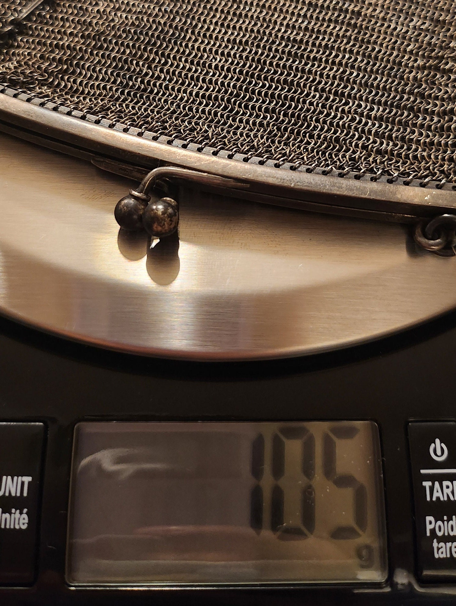 Vintage Sterling Silver Mesh Purse With Cabochon Clasp - Etsy