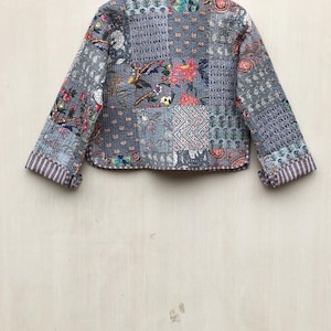 Indian Quilted Jacket Cotton Coat, Handmade Winter Wear Quilted Unisex ...