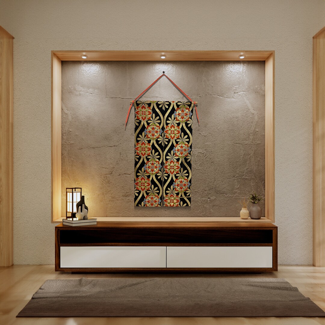 Japanese Kimono Art, "tate Waku" by Kimono-couture, Kimono Tapestry ...